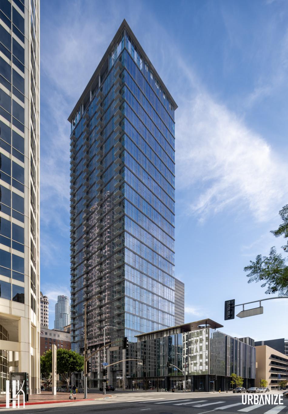 Rendering vs. Reality: Figueroa Eight apartment tower in DTLA | Urbanize LA